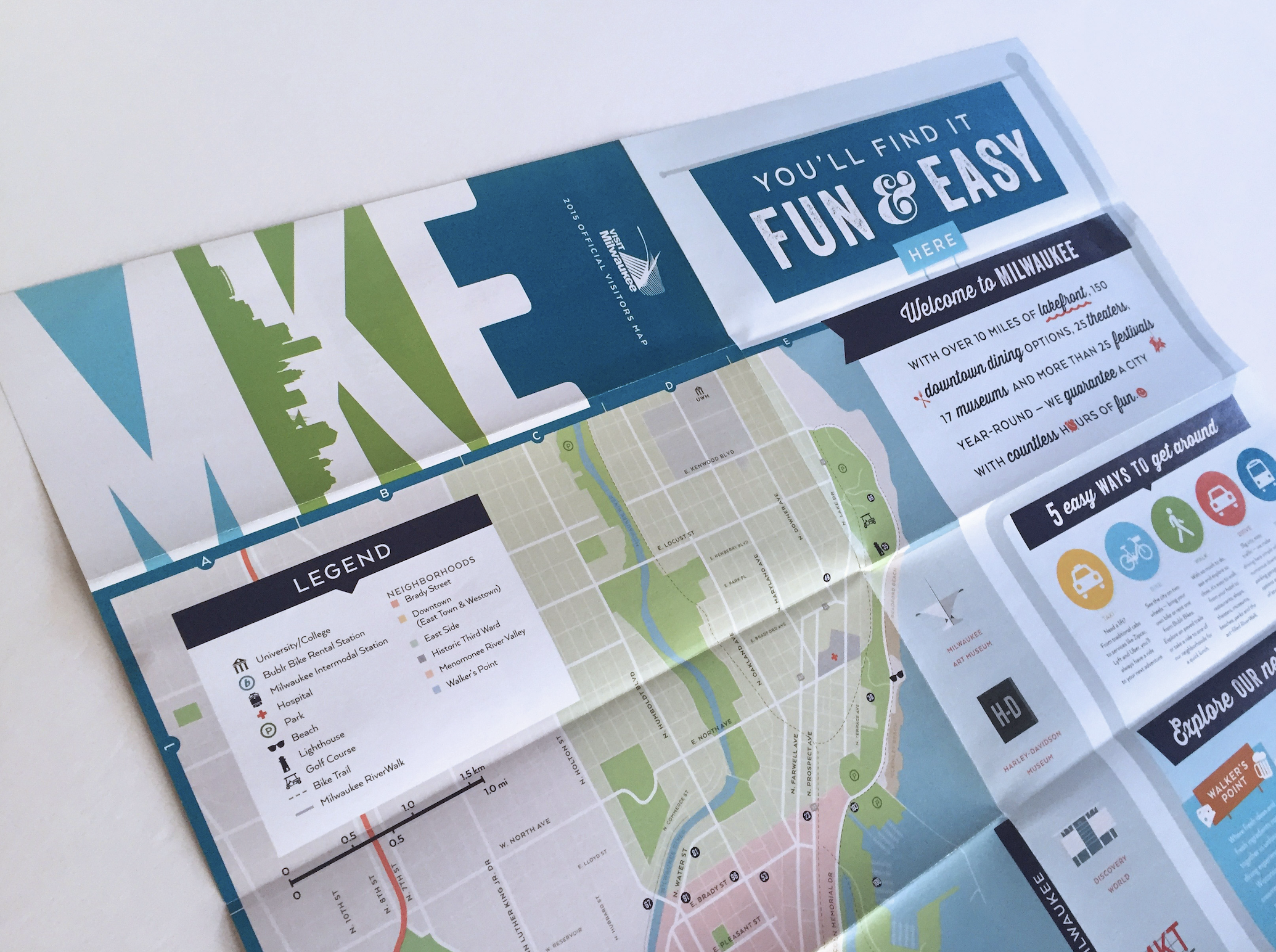 Visit Milwaukee Visitors Map – Alex Mora